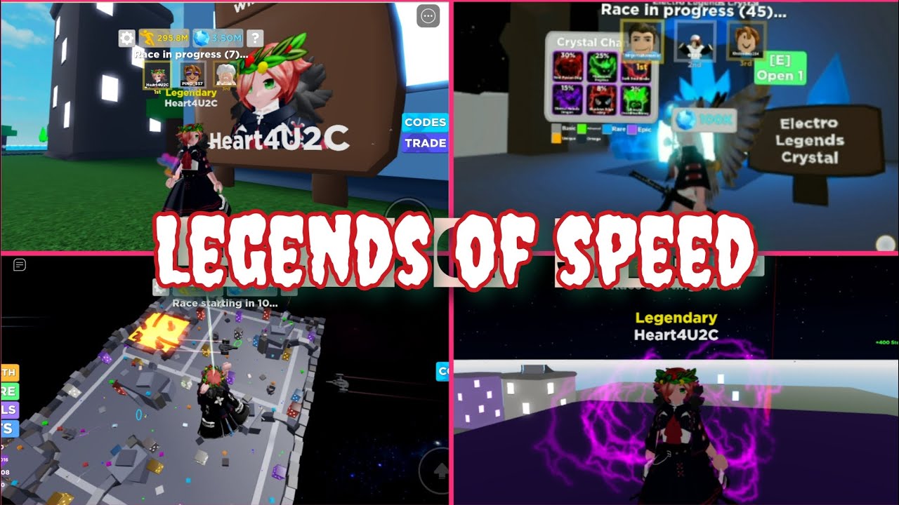 Playing Legends of Speed-Roblox - YouTube