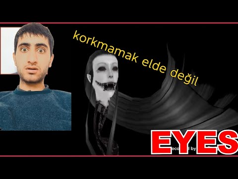 Korku oyunu oynadım cinli oyun eyes gözleri gelirim ürpertici korku.