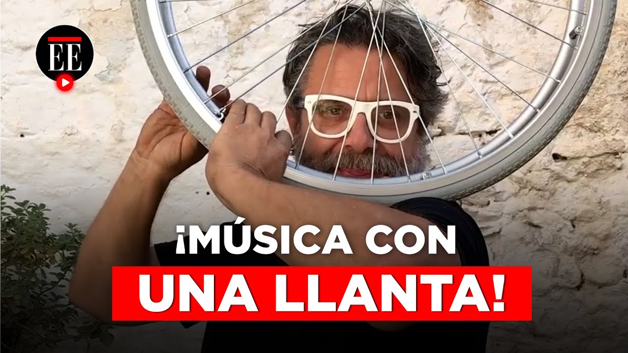 Xavier Lozano, el hombre que hace música con ladrillos, sillas y hasta ...
