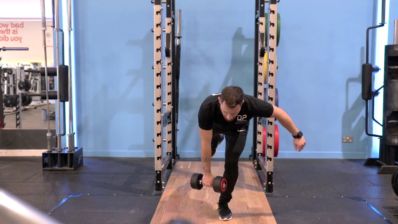 Single leg romanian deadlift - YouTube