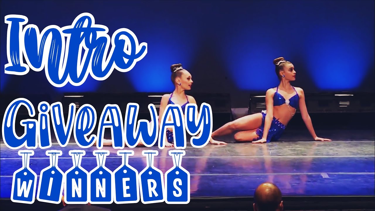 Intro Giveaway Winners (The Third one is still open btw) - YouTube