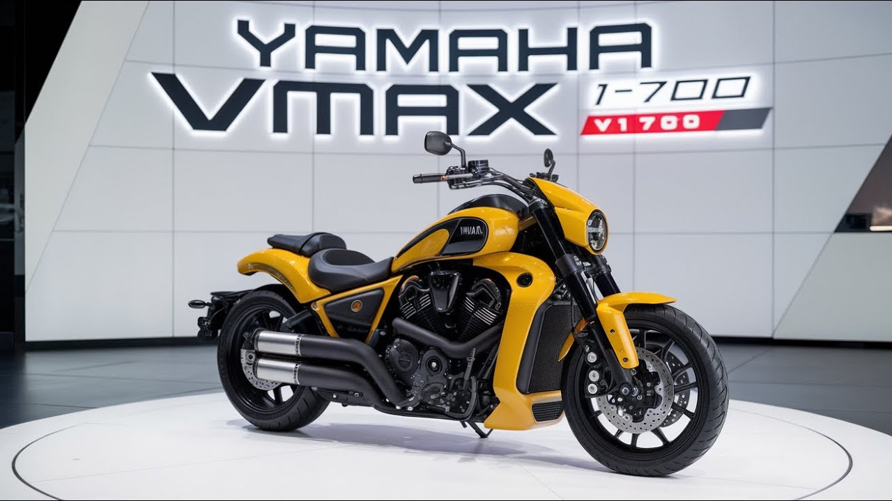 You’ve Never Seen a Muscle Bike Like This — 2025 Yamaha VMAX 1700 ...
