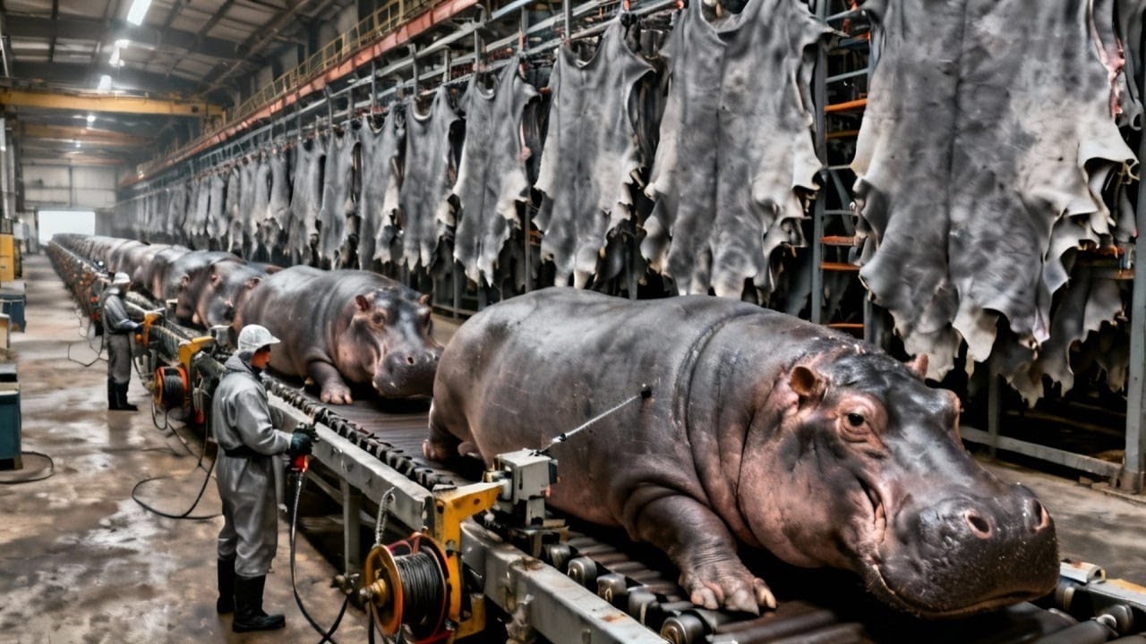 Hippo Milk Production Process: The Whole Process of Creating the World ...