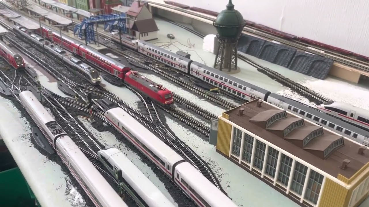 Meine Modellbahn Spur N - ICE 1/2, ICE 3, ICE 4, ICE T und IC DoSto‘s ...