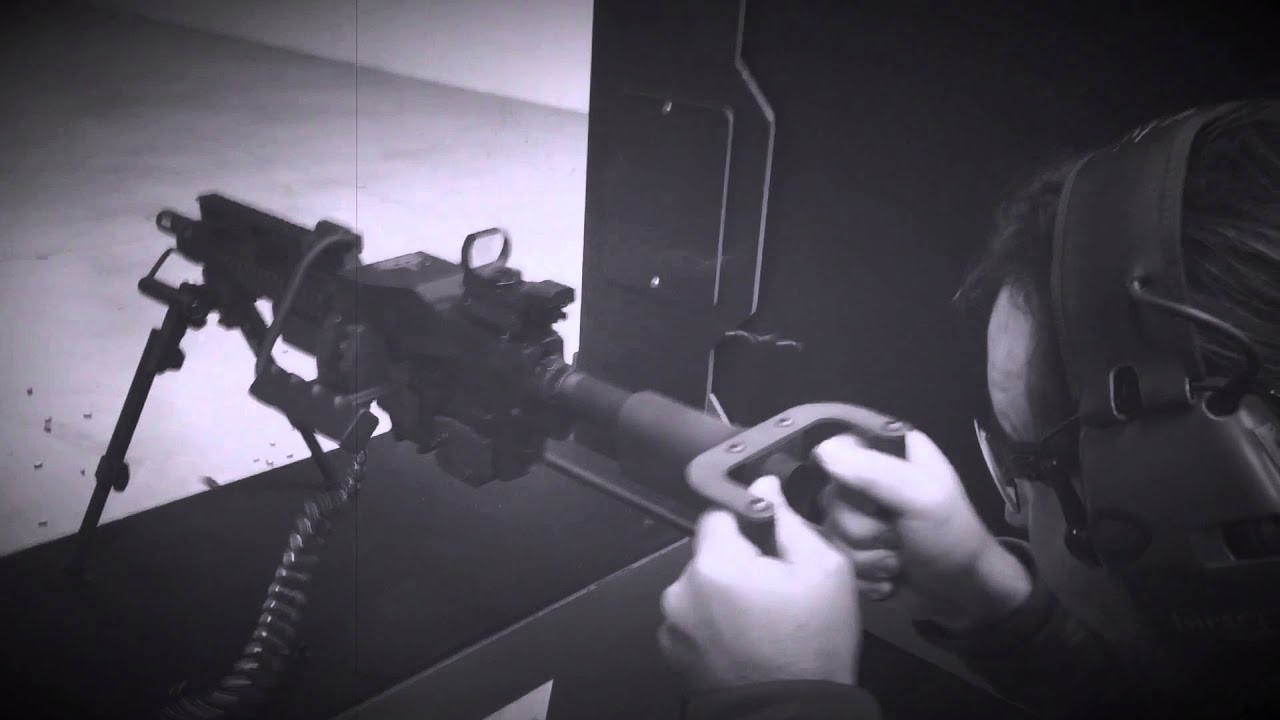 Freedom Ordnance FM-9 belt fed 9mm - YouTube