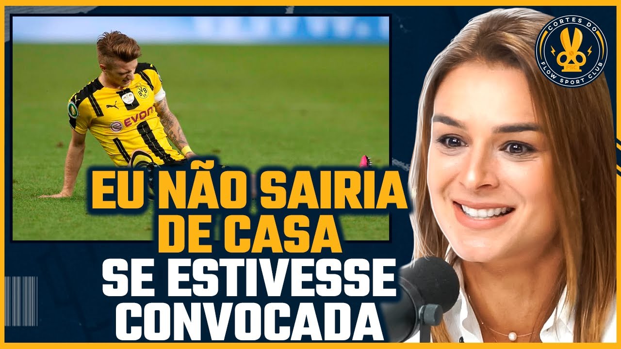 FORA da COPA por LESÃO (Marcela Rafael, apresentadora da ESPN ) - YouTube