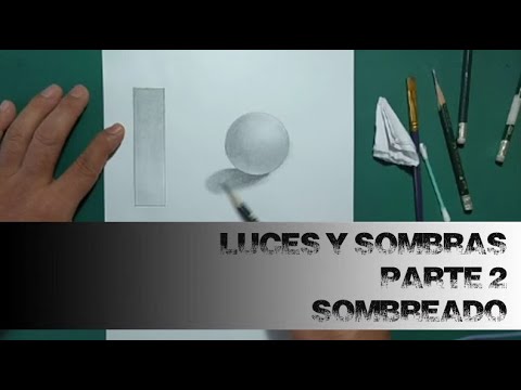 Como hacer luces y sombras en el dibujo. Parte 2. Sombreado de una ...