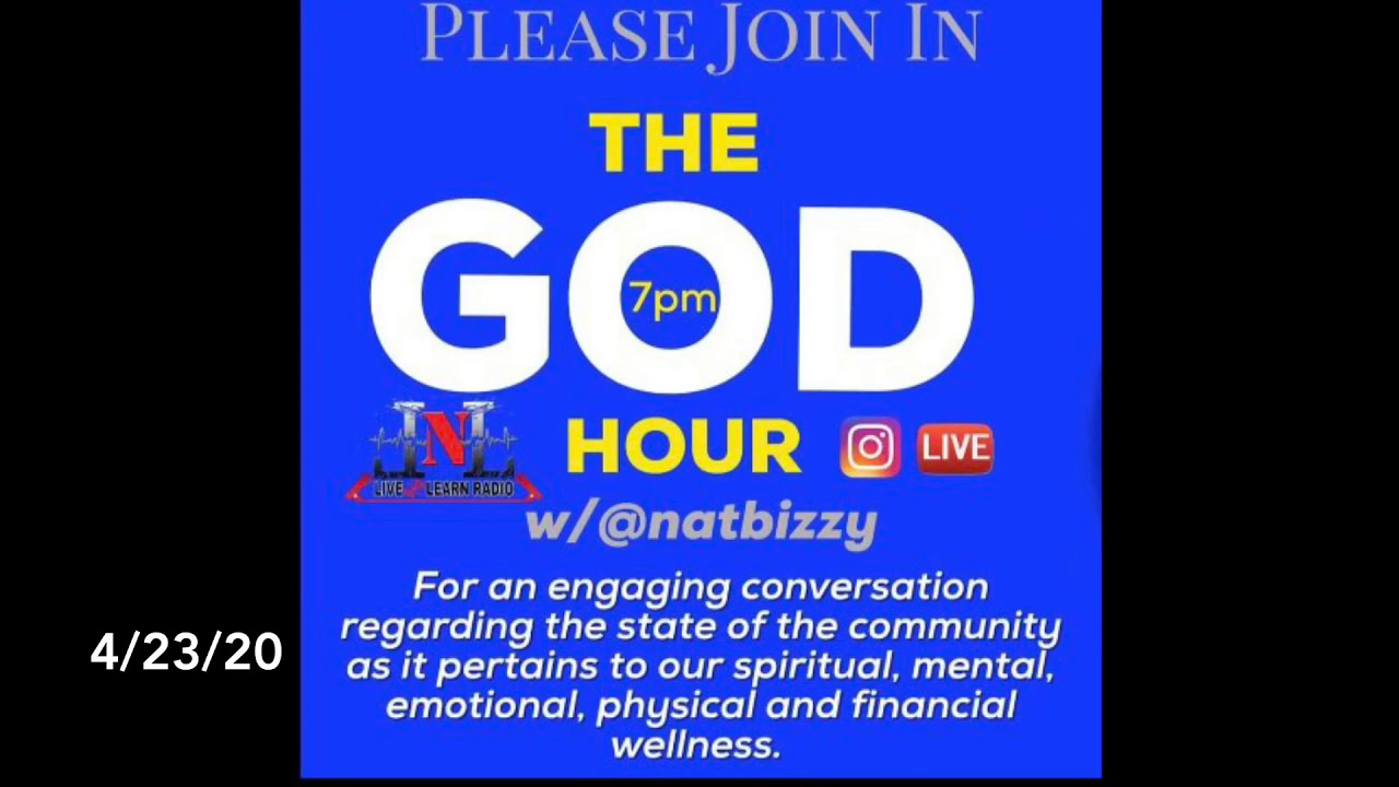The God Hour Live 4/23/20 with John Johnson - YouTube
