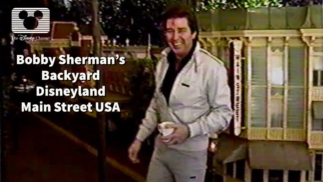 Bobby Sherman's Backyard Main Street USA MickeyTone News - YouTube