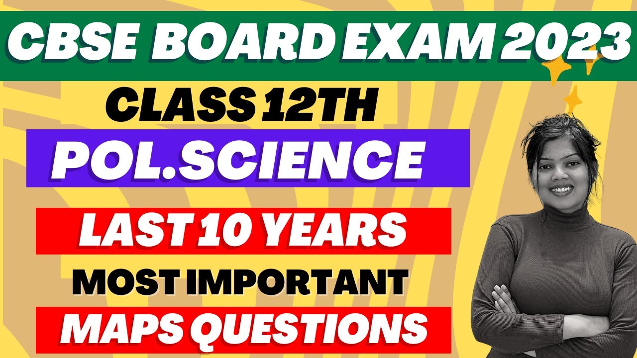 MOST IMPORTANT MAP QUESTIONS FOR CLASS 12TH POL. SCIENCE NCERT ...