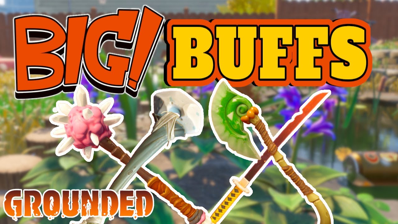 Elemental Weapon Buff? Yes, Please! | #grounded #groundedupdate - YouTube