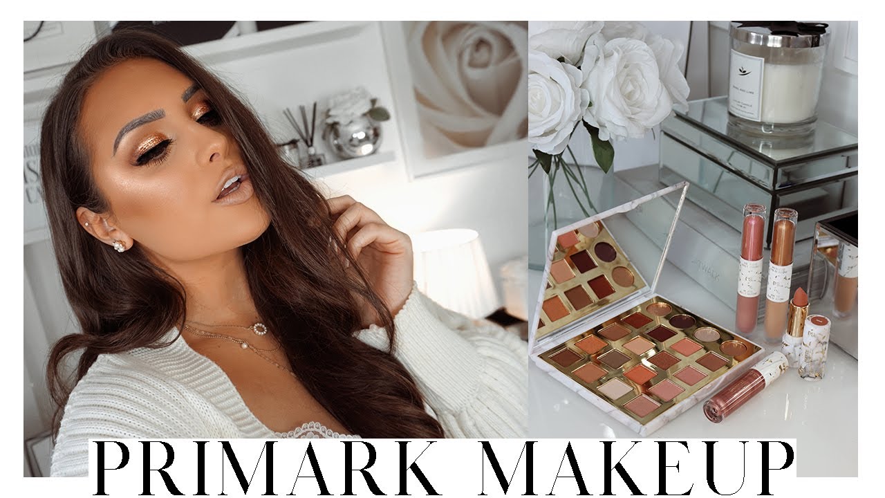 PRIMARK MAKEUP TUTORIAL | NEW IN MAKEUP | MARBLE COLLECTION 2020 - YouTube