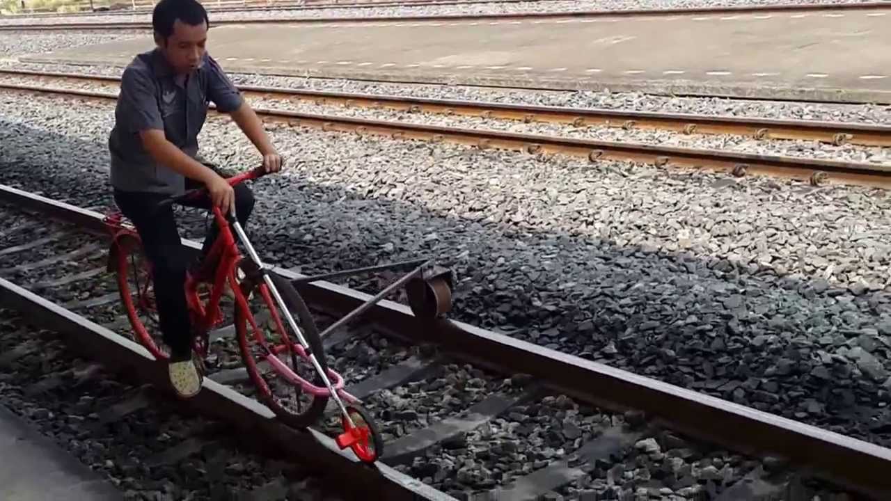Rail Bicycle - YouTube