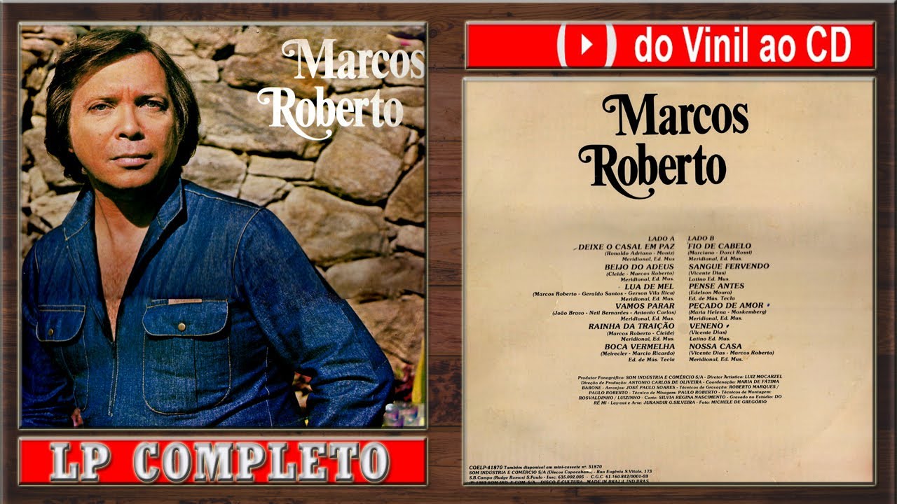 MARCOS ROBERTO - 1983. (LP Completo) - YouTube