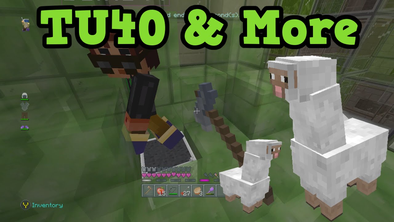 Minecraft Xbox 360 / PS3 TU40 - Llamas QnA - YouTube