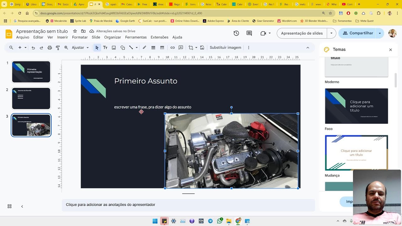 [ #002 ] Apresentação de Slides - Criando e Colocando Imagen - YouTube