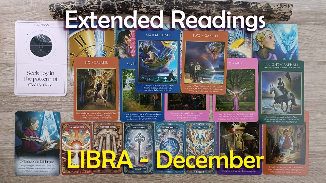 LIBRA Extended Readings for the Month of December👉📩⚡🌙 - YouTube