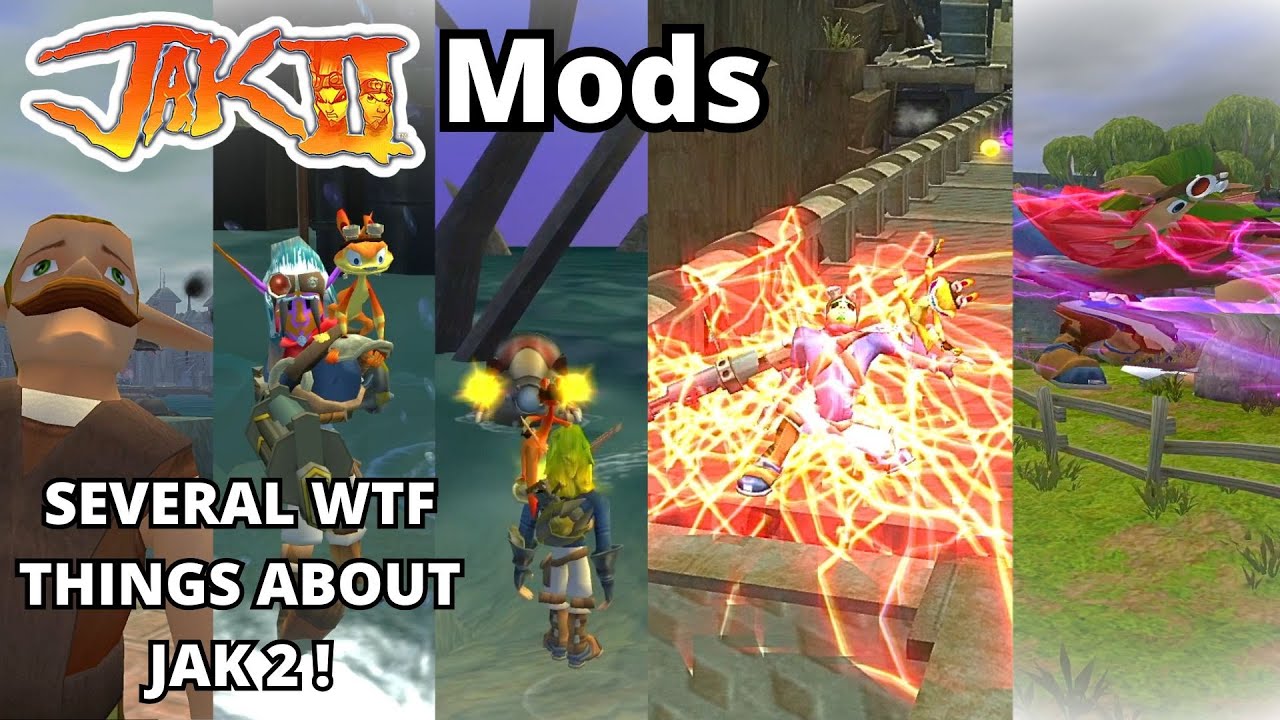 SEVERAL WTF THINGS ABOUT JAK 2 ! #mod #jakanddaxter #opengoal #mods # ...
