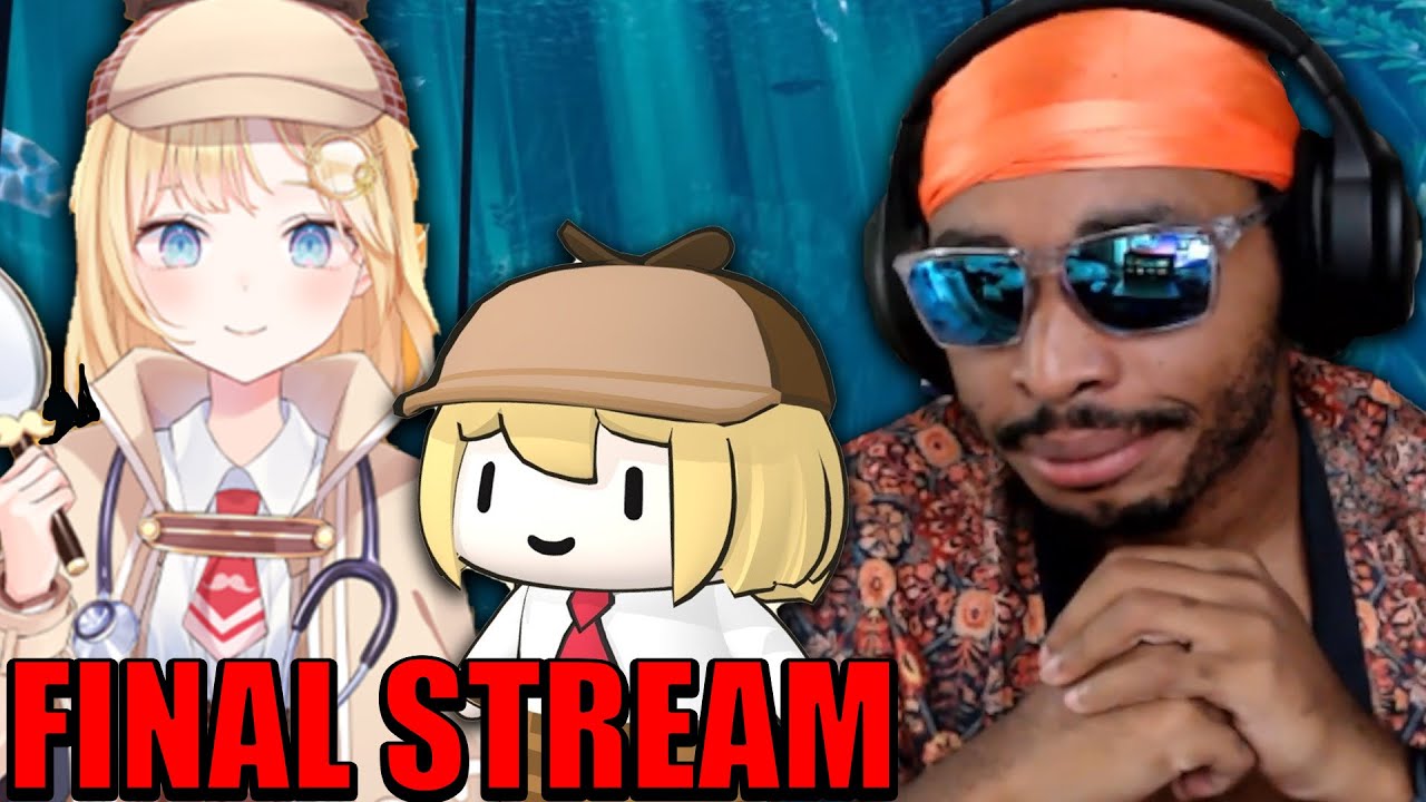 The Final Stream Of Amelia Watson Reaction. | Until we Meet Again o7💛 - YouTube