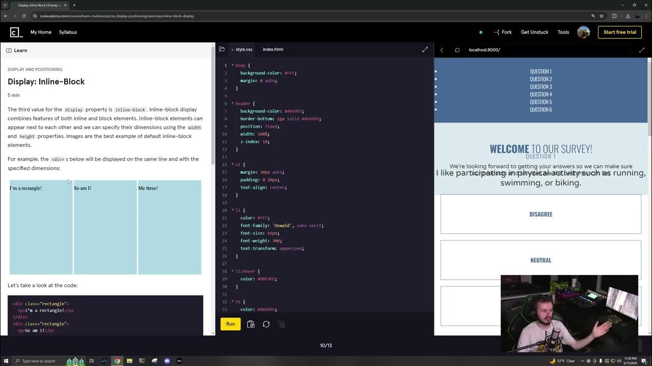 Intro to CSS: Display, Float, and Clear - YouTube