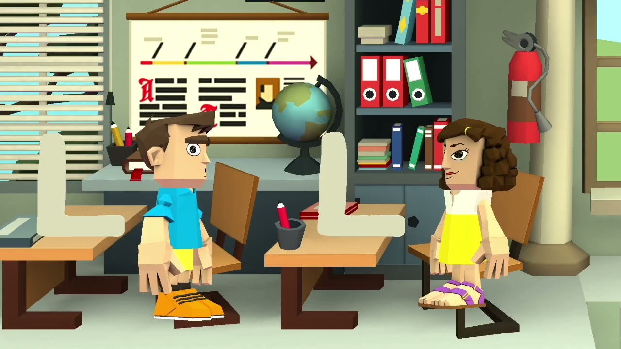 Nestor watches SP on the school computer / grounded - YouTube