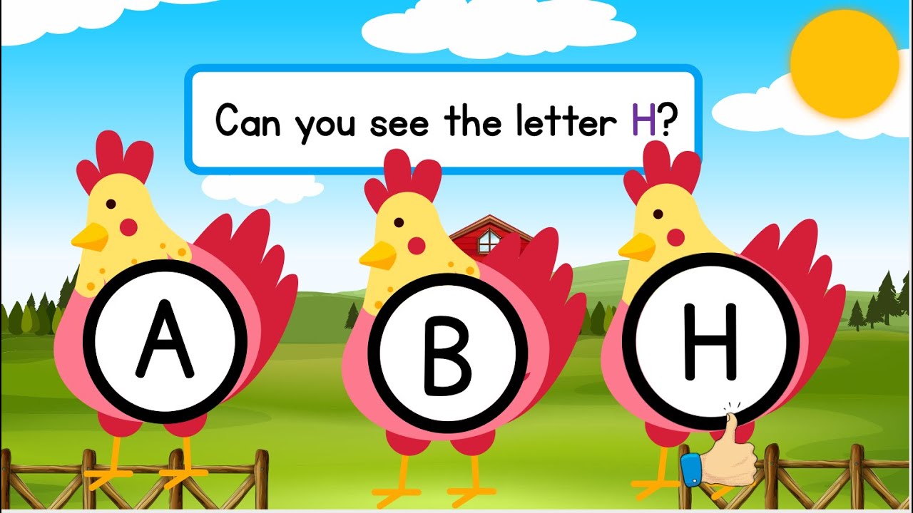 Hopping into H: A Kids' Letter Recognition Adventure! - YouTube