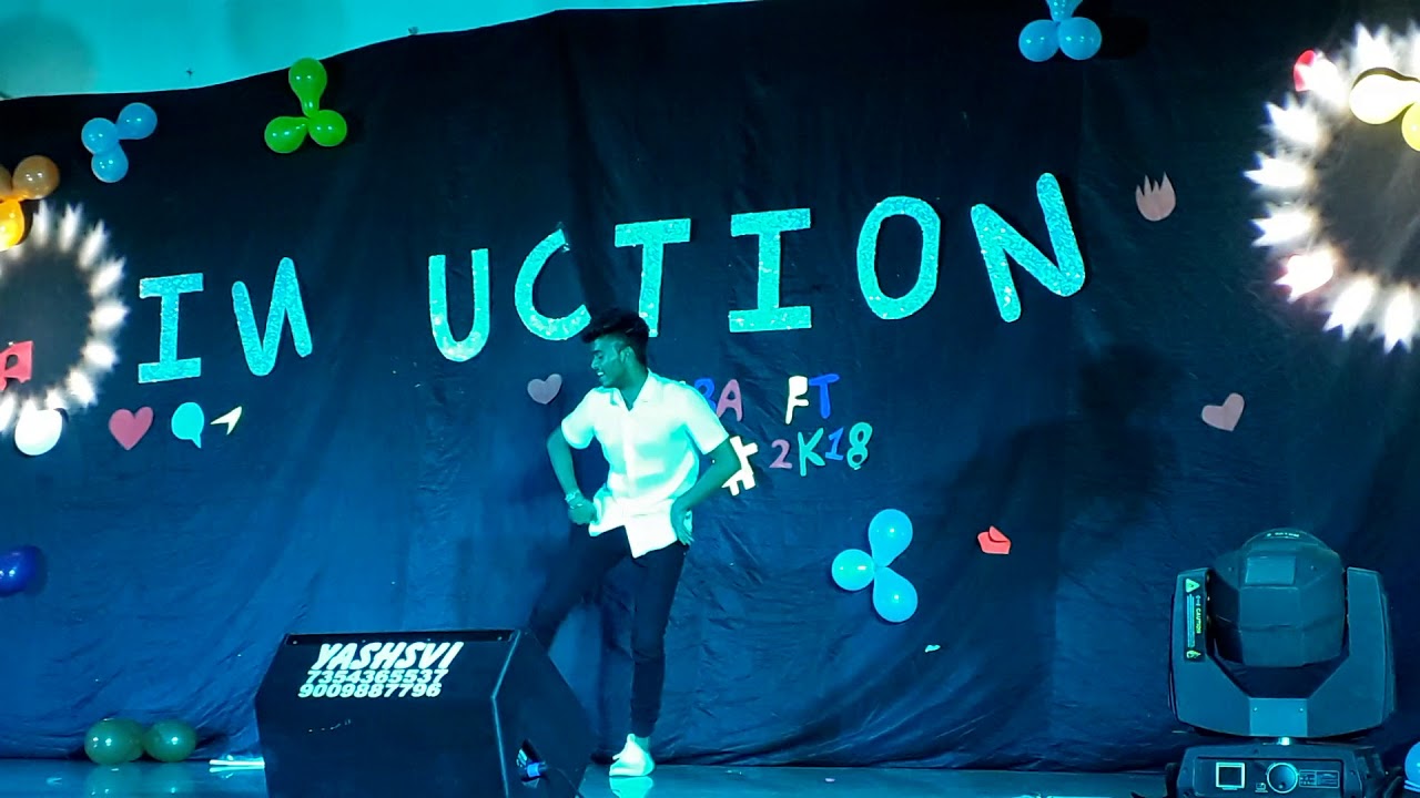 College Induction Program Dance | Davv (Soc) Indore | - YouTube