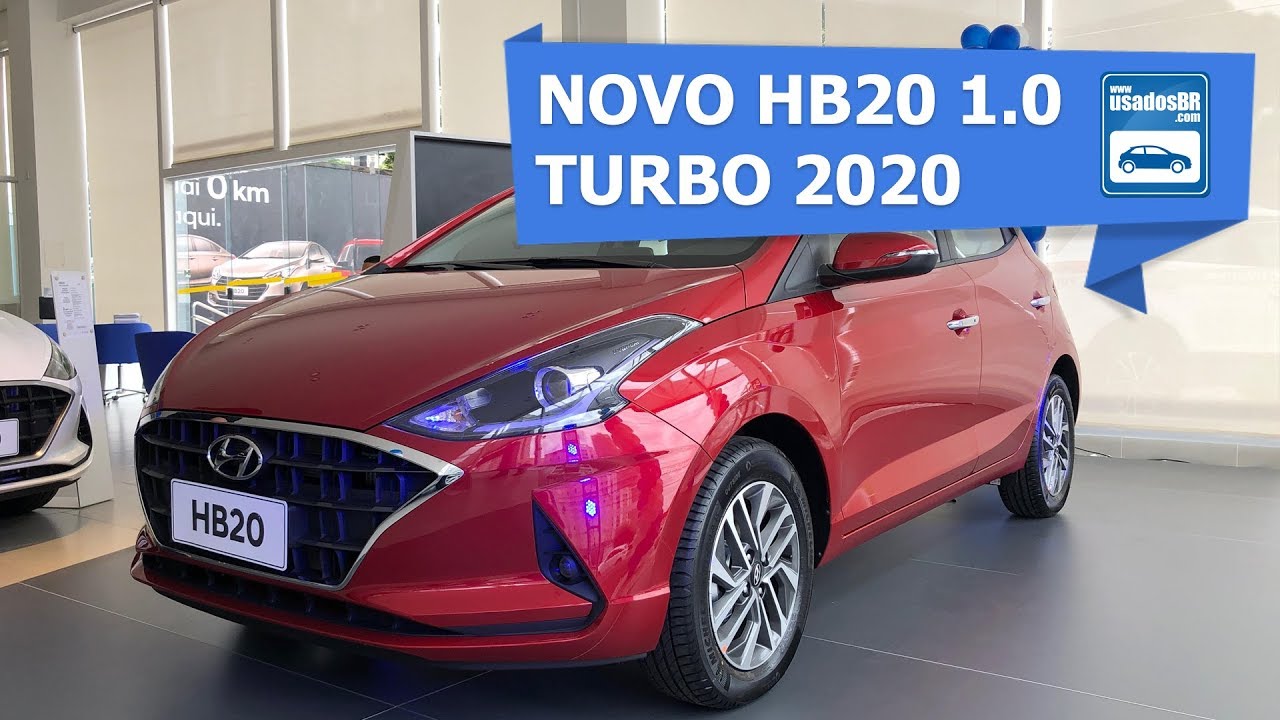 NOVO HB20 TURBO 2020 E SUAS VERSÕES - YouTube