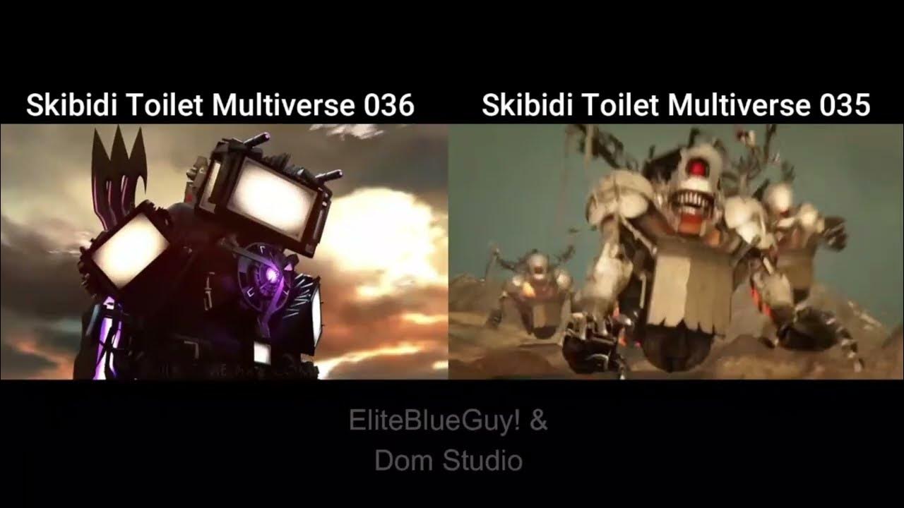 Skibidi Toilet multiverse 012, 035, and 036 AT THE SAME TIME (Real Time) - YouTube