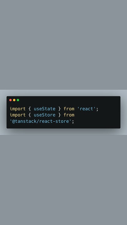 Boost React Apps With Tanstack Store Reactdevelopment Youtube