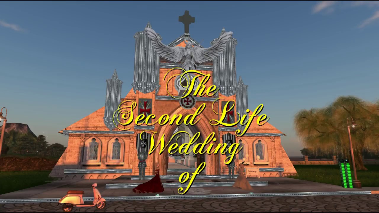 Stella & Akata's Second Life Wedding 20180310e - YouTube