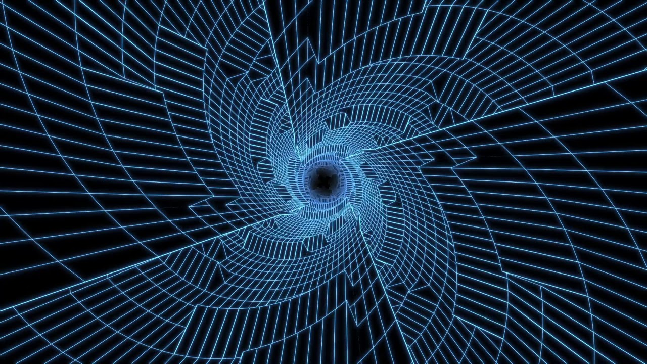 Looping Tunnel effect overlay | motion background | AE Geometric Low ...