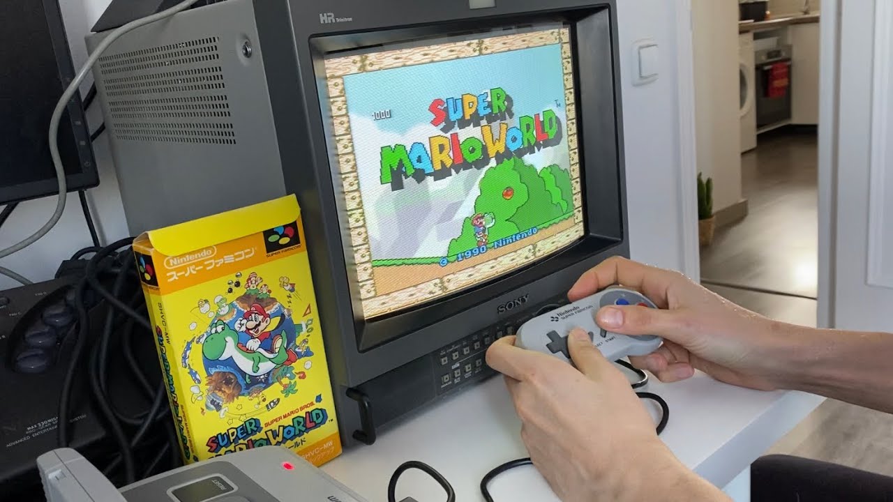 Super Mario World • Super Famicom Gameplay • Sony BVM - YouTube