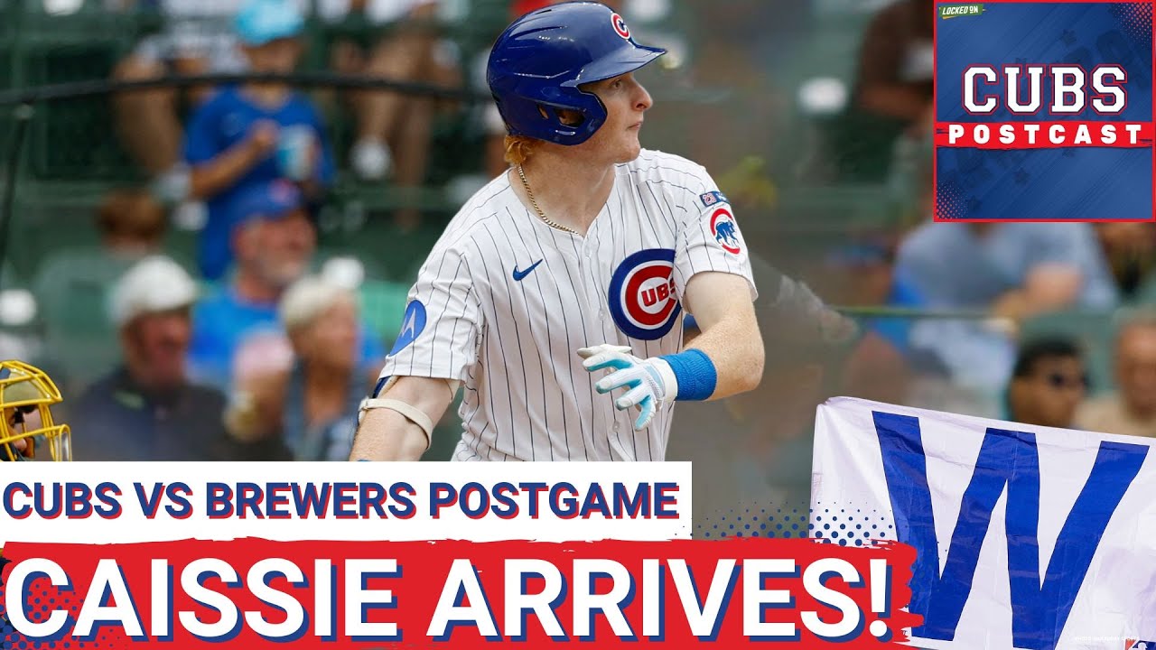CUBS POSTCAST: Owen Caissie hits his FIRST big league HR & drives in 3 ...
