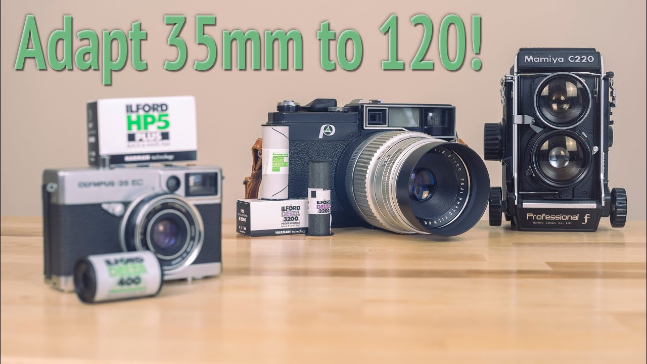 Adapting 35mm to 120 Medium Format - YouTube