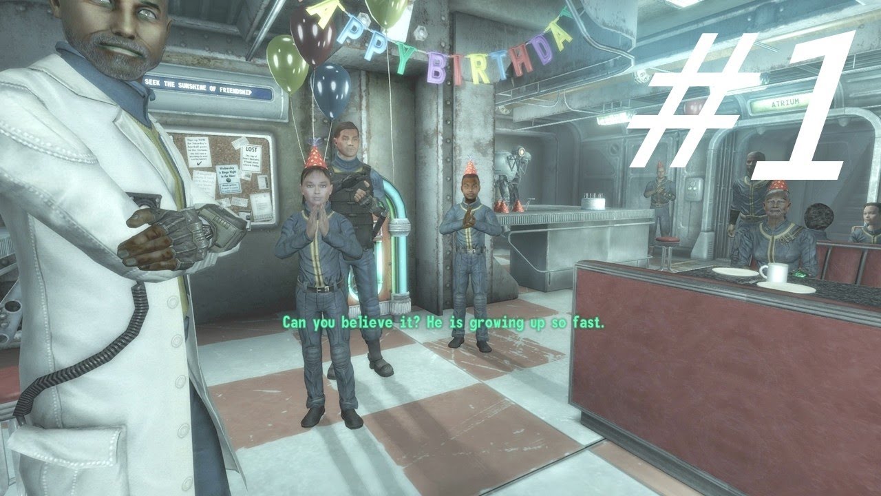 Fallout 3 Episode 1: Vault 101 Walkthrough - YouTube