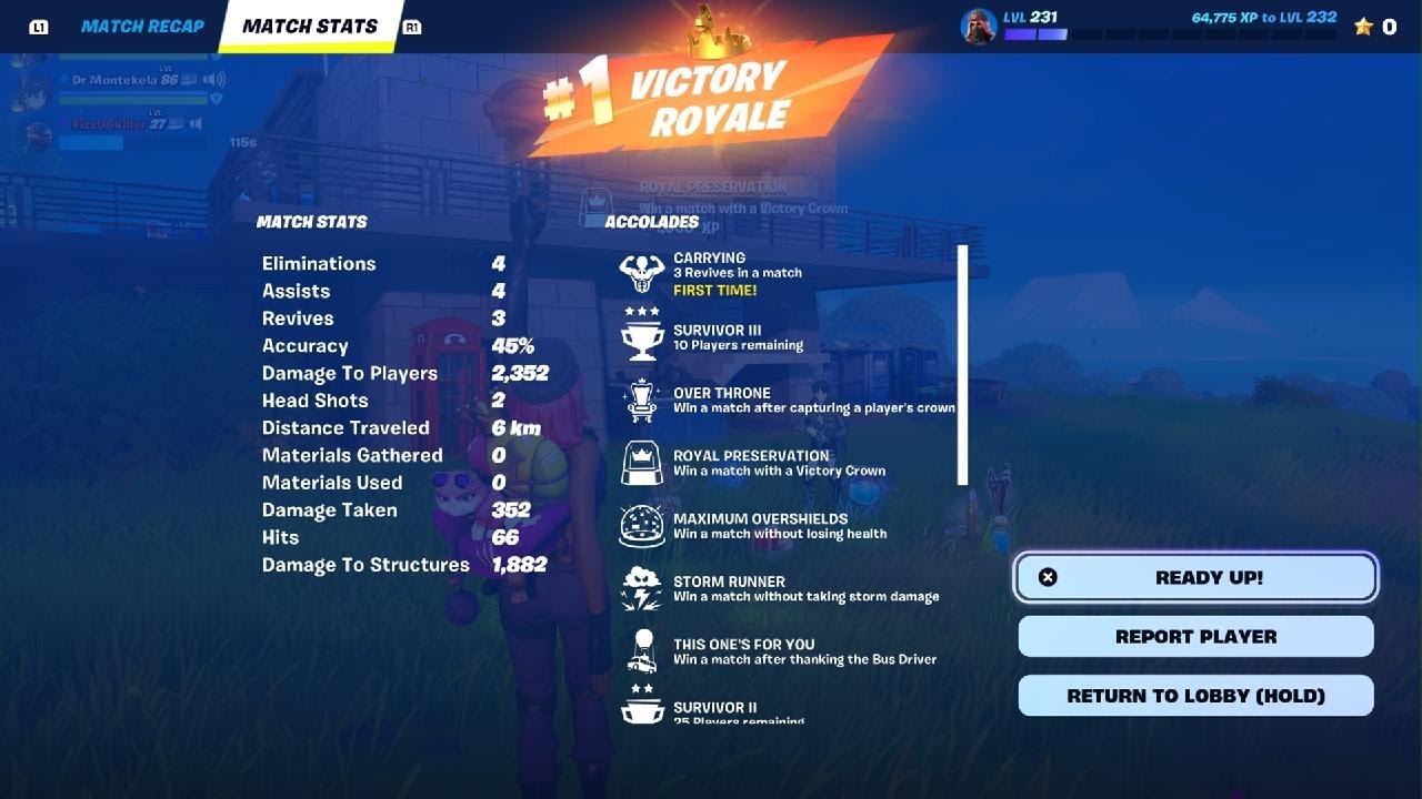 Fortnite crown win - YouTube