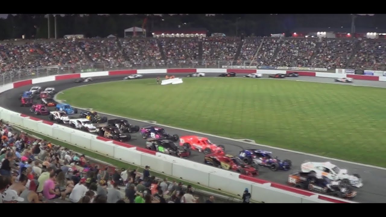 Bowman Gray Stadium, Multiple Angles & Views, Modified Race 6-21-2025 # ...