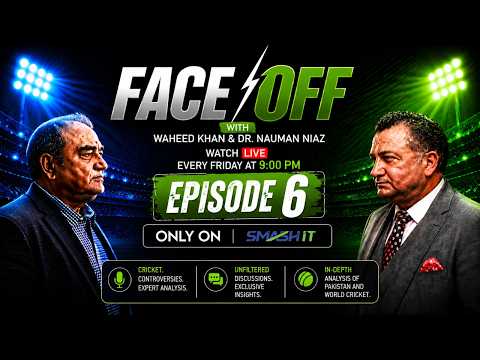 Face Off with Waheed Khan & Dr. Nouman Niaz Live on SmashIt - Episode 6