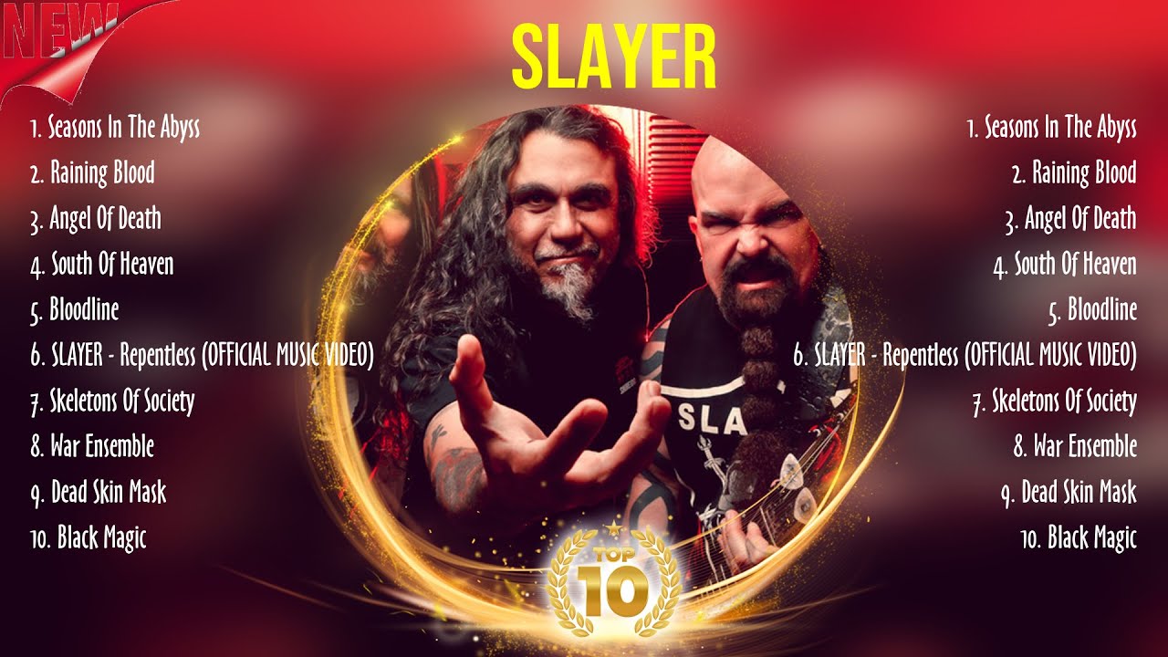 Slayer Greatest Hits Full Album 2024 ~ The Best Songs Of Slayer - YouTube