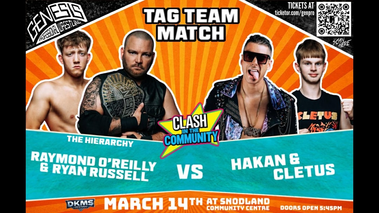 The Hierarchy's Ryan Russell and Raymond O'Reilly vs Cletus Cannonball ...