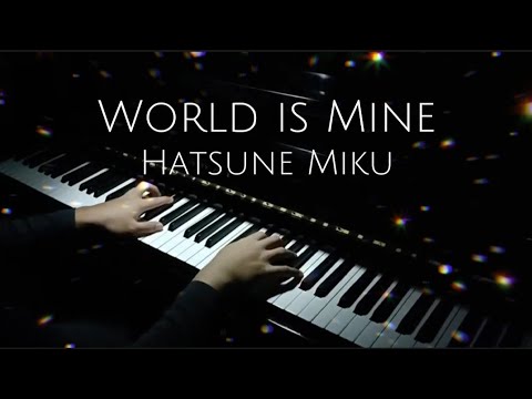 World is Mine - Hatsune Miku [Piano Cover] - YouTube