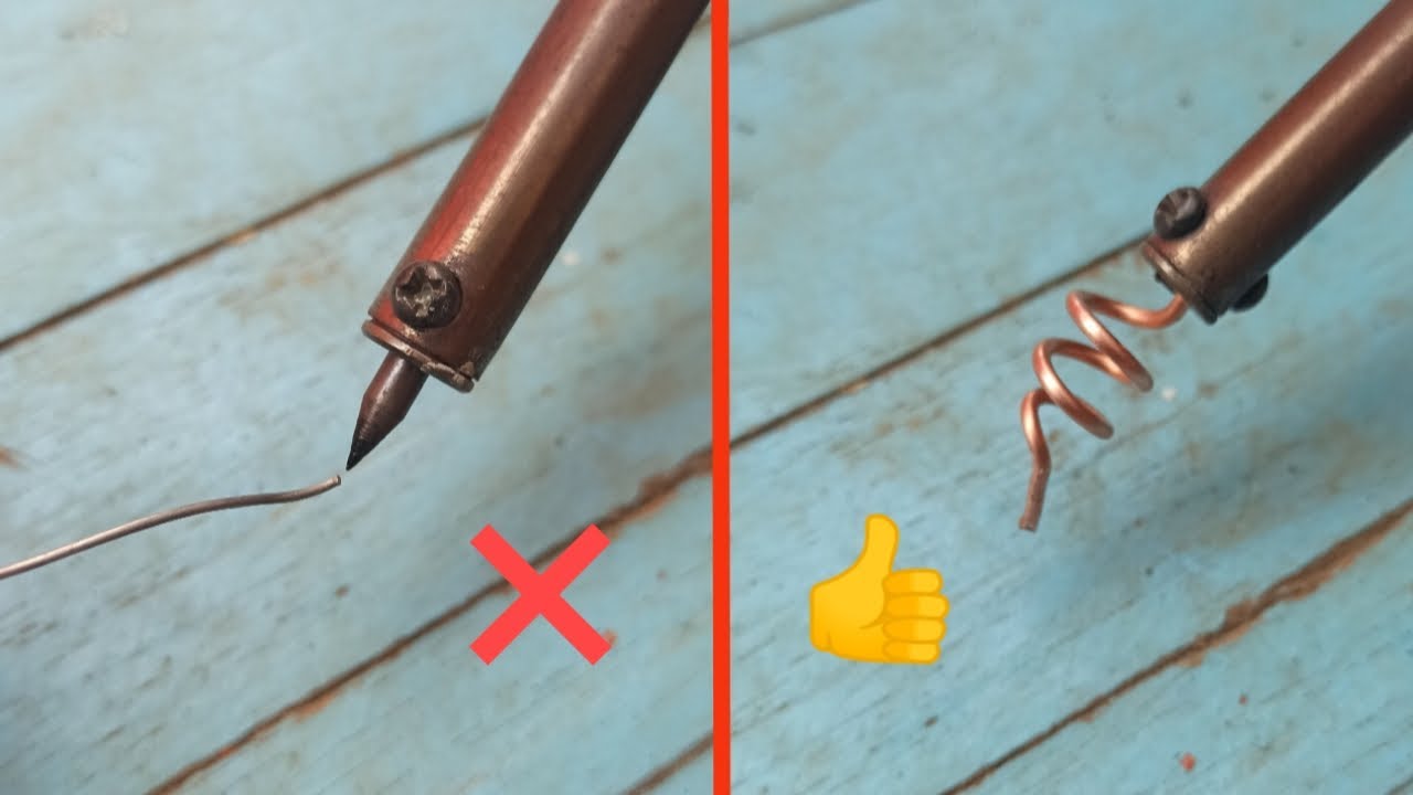 One way that is often done in electric soldering, this is a good and ...