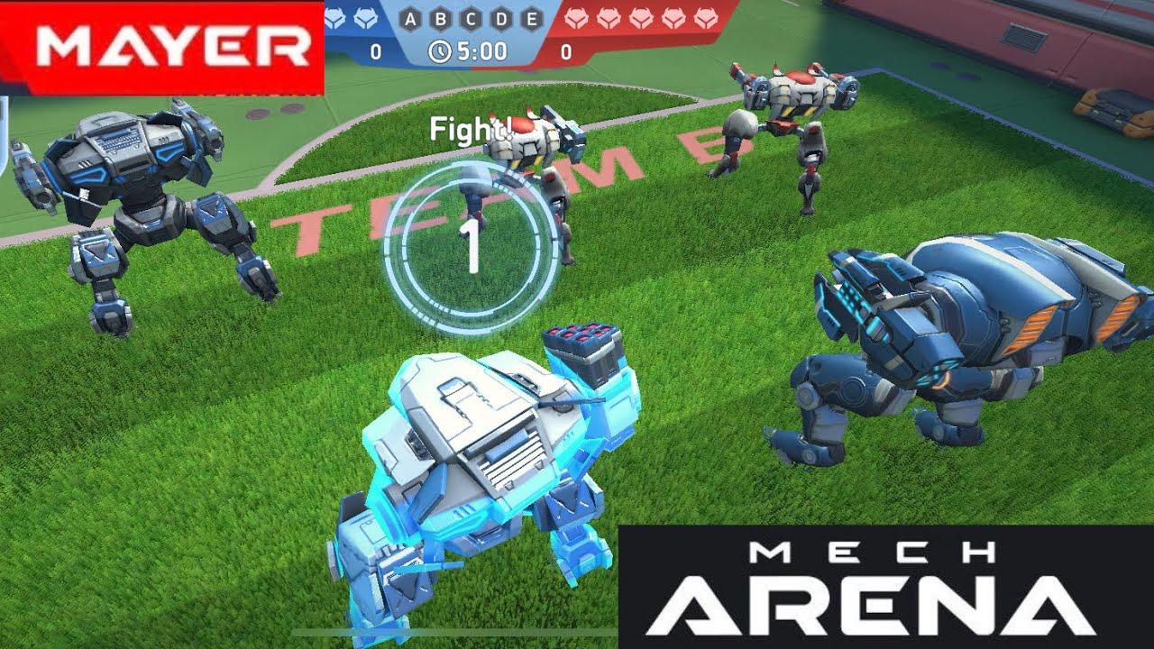 Rocket Mortar 12 with Ares - Mech Arena - Rocket Mortar 12 - YouTube