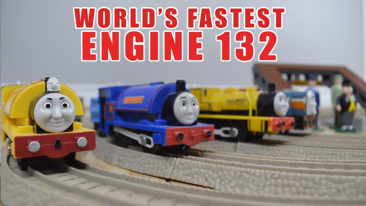 THE GREAT RACE 132 Thomas and Friends World's Fastest Engine - YouTube