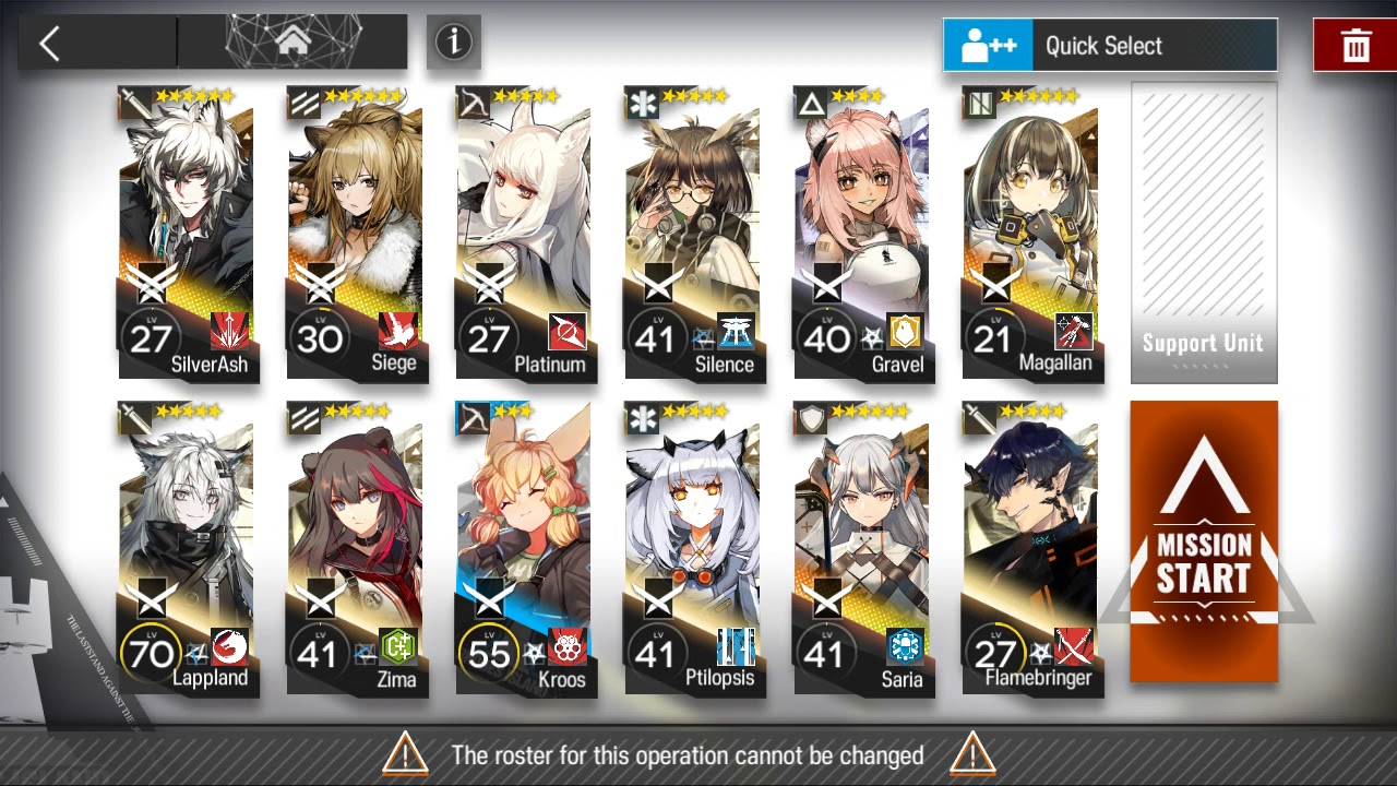 Arknights 4-10 auto-deploy guaranteed clear (high rarity team) - YouTube