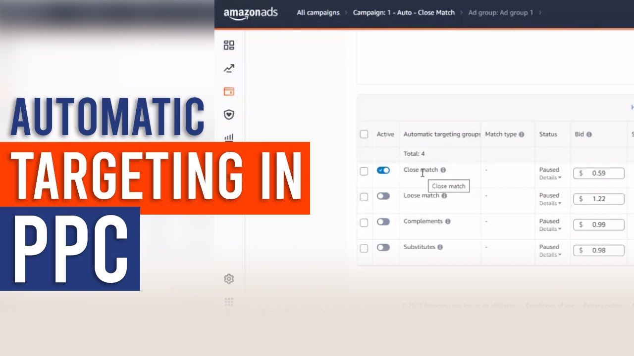 4 Types of Automatic Targeting in PPC - YouTube