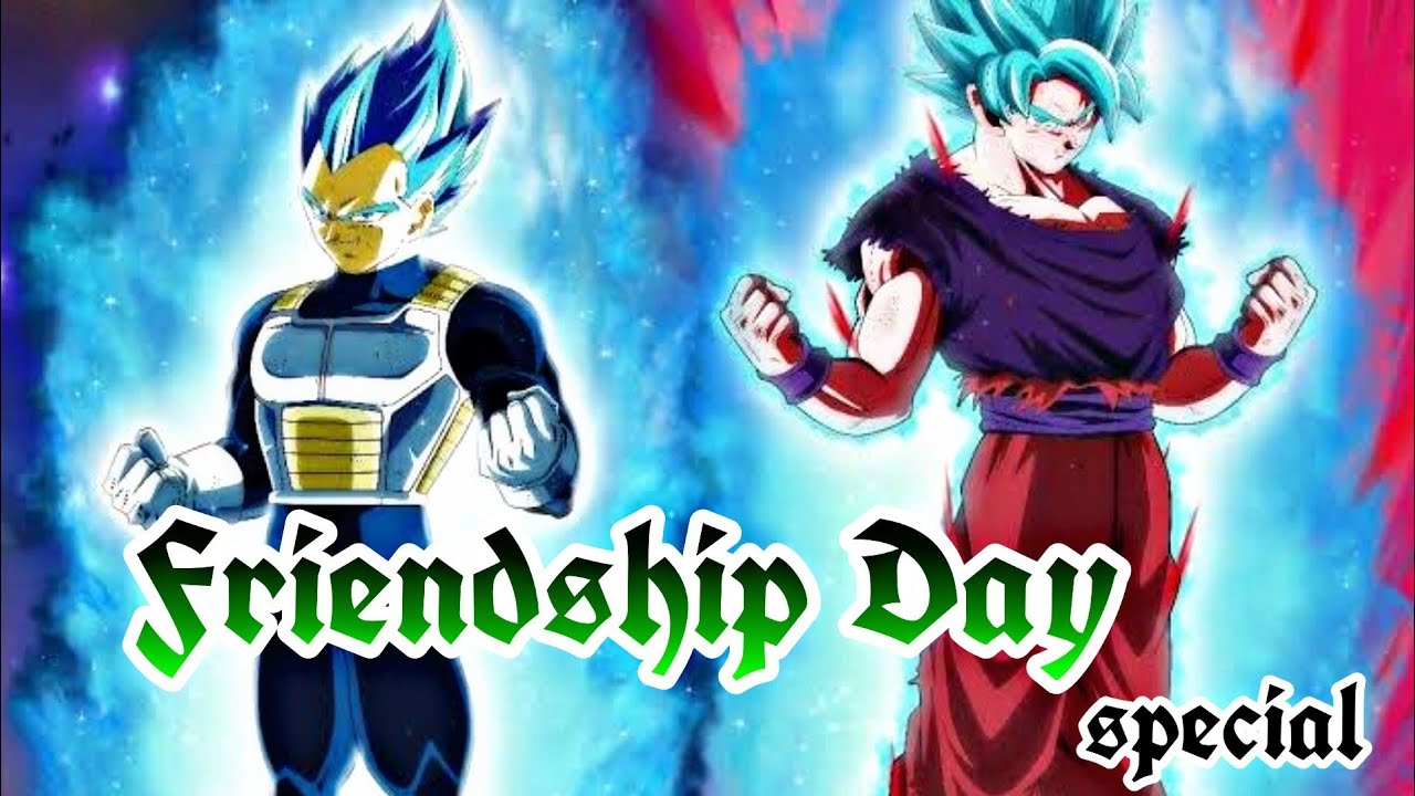 Goku and Vegeta Friendship Status | Friendship Day ️ | Saiyan Editz ...