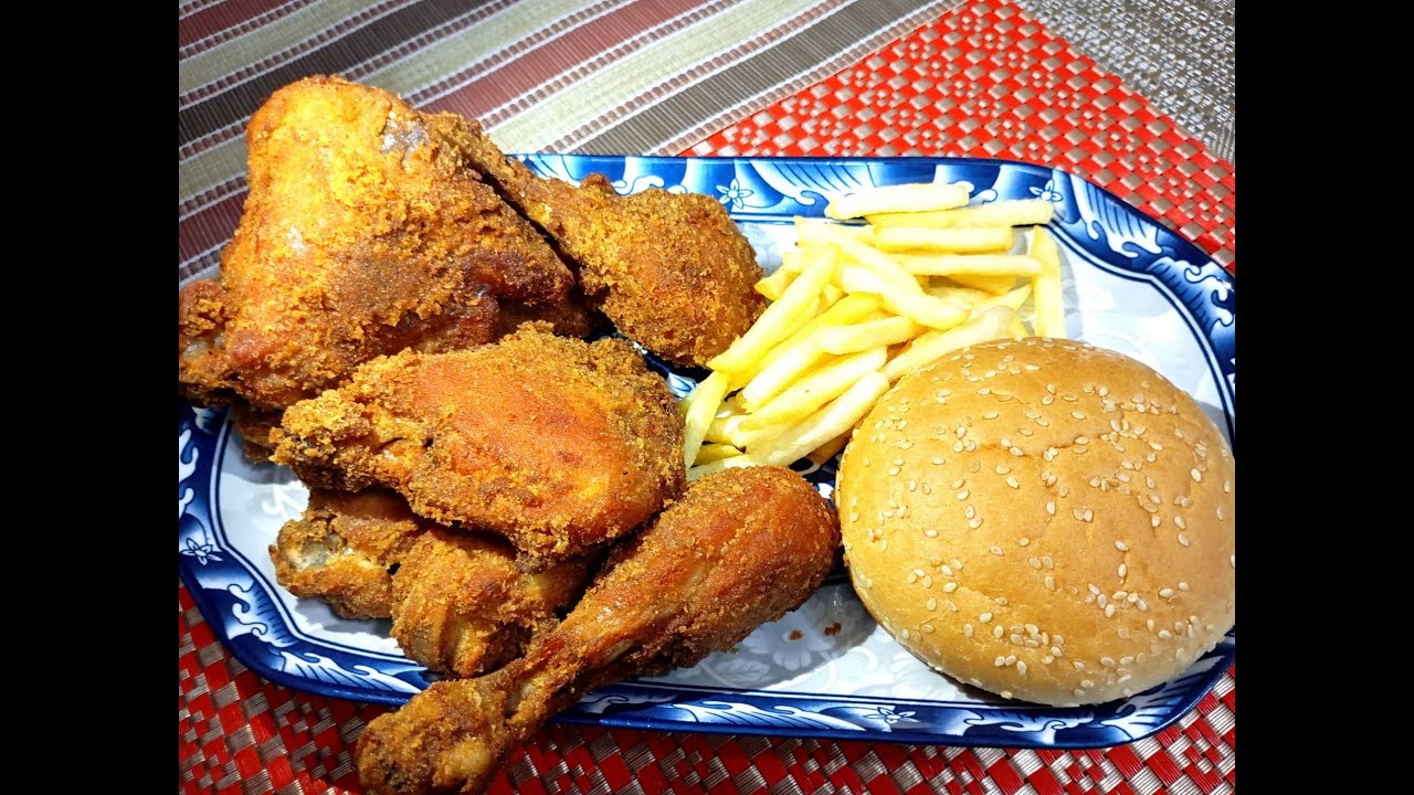 Chicken Broast Recipe By 4mrecipes | National Broast Recipe Mix | Easy ...