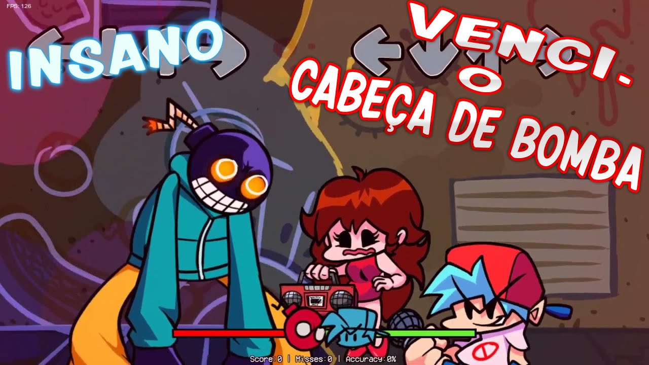 Desafio do Cabeça de bomba Friday Night Funkin - VS Whitty - YouTube